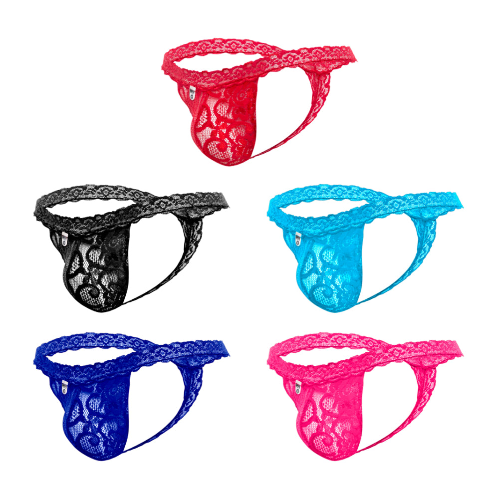 MOB Men's Lace Waist Thong Thong – Malebasics