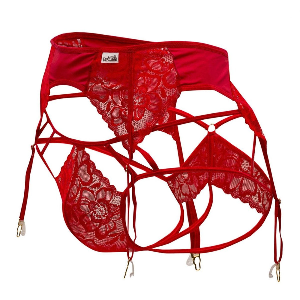 Mens Lace Garter-Jockstrap Outfit CandyMan 99550 Jockstrap – Malebasics